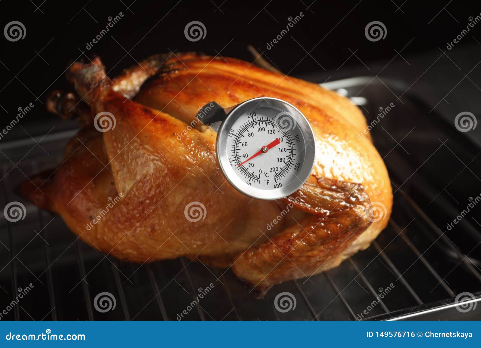 Whole Baked Chicken Baking Rack Stock Photos - Free & Royalty-Free ...