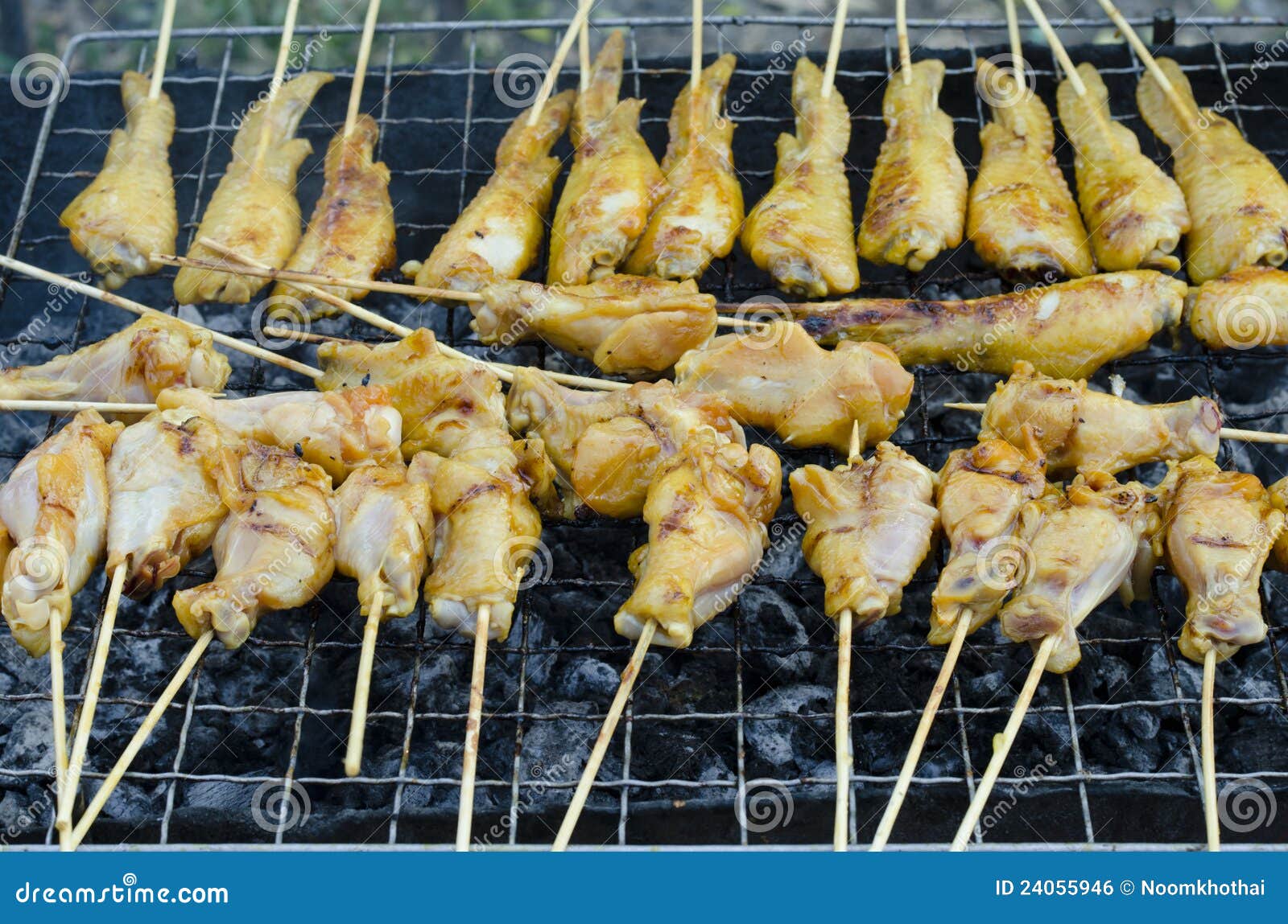 Chicken grill stock photo. Image of skin, cooking, roast - 24055946