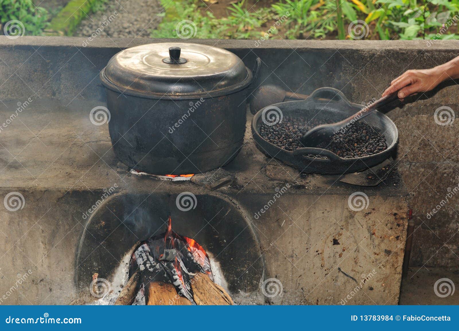 Roasting process stock photo. Image of aroma, homemade - 13783984