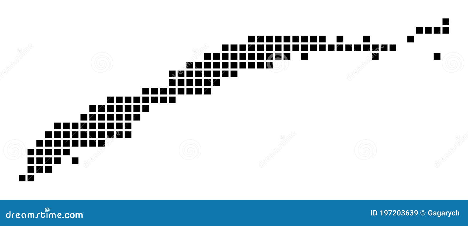 Roatan Map. Cartoon Vector | CartoonDealer.com #197203639