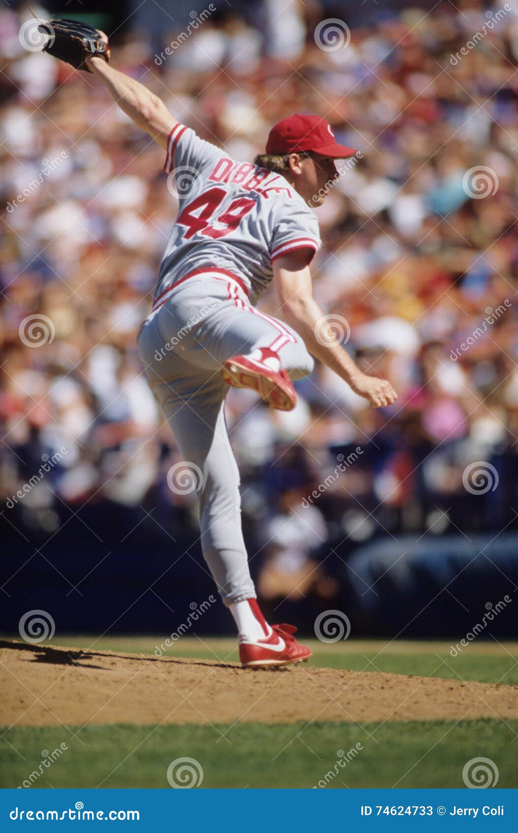 Rob Dibble editorial stock photo. Image of pitcher, reds - 74624733