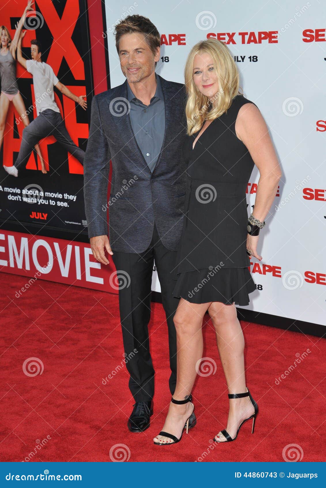 Rob Lowe & Sheryl Berkoff redactionele stock foto. Image of vrouw ...