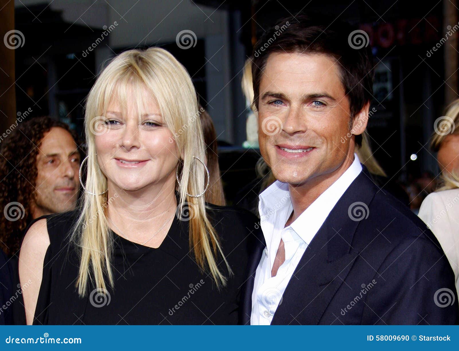 Rob Lowe Und Sheryl Berkoff Redaktionelles Bild - Bild von stern ...