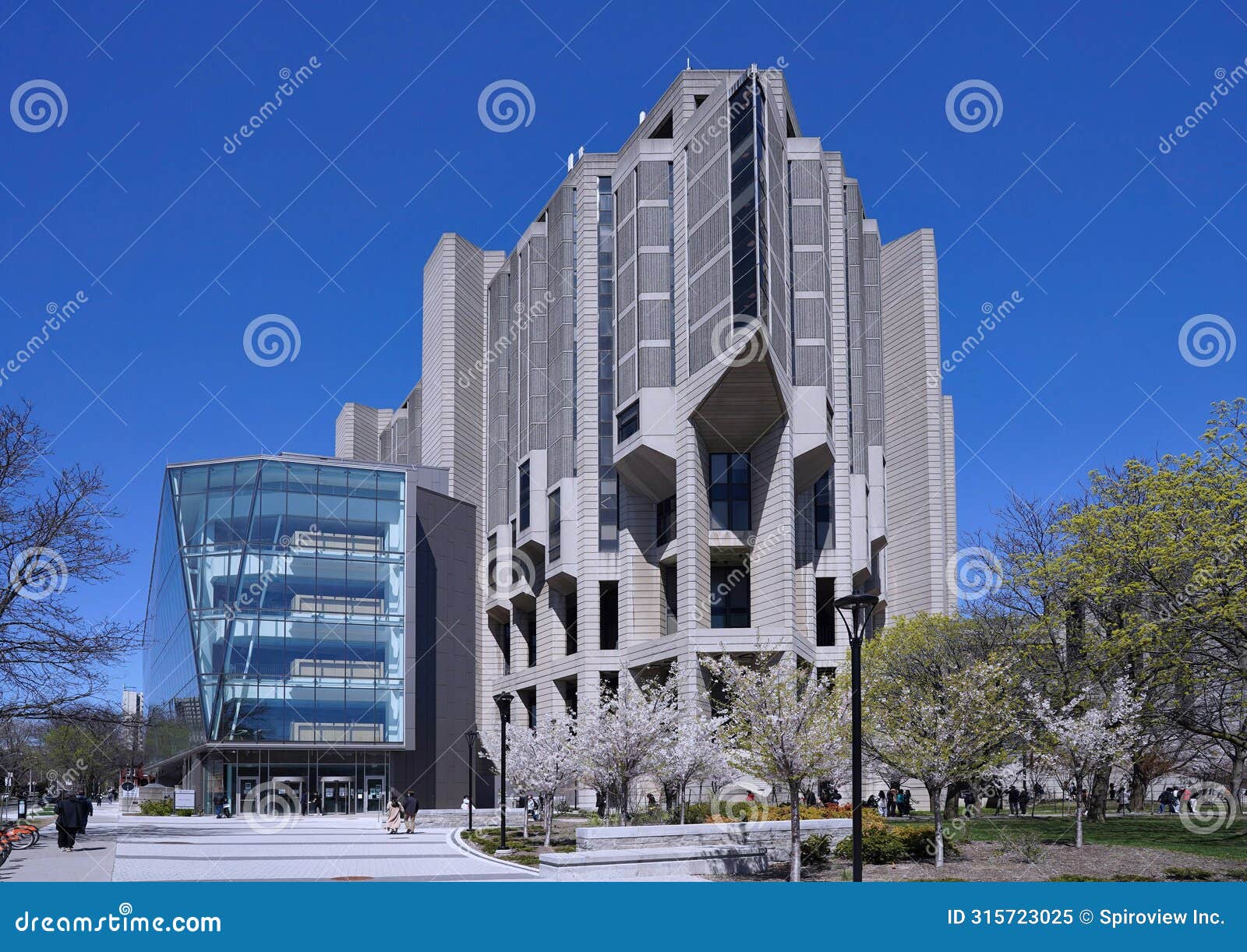 Robarts Library Building of the University of Toronto Editorial Image ...