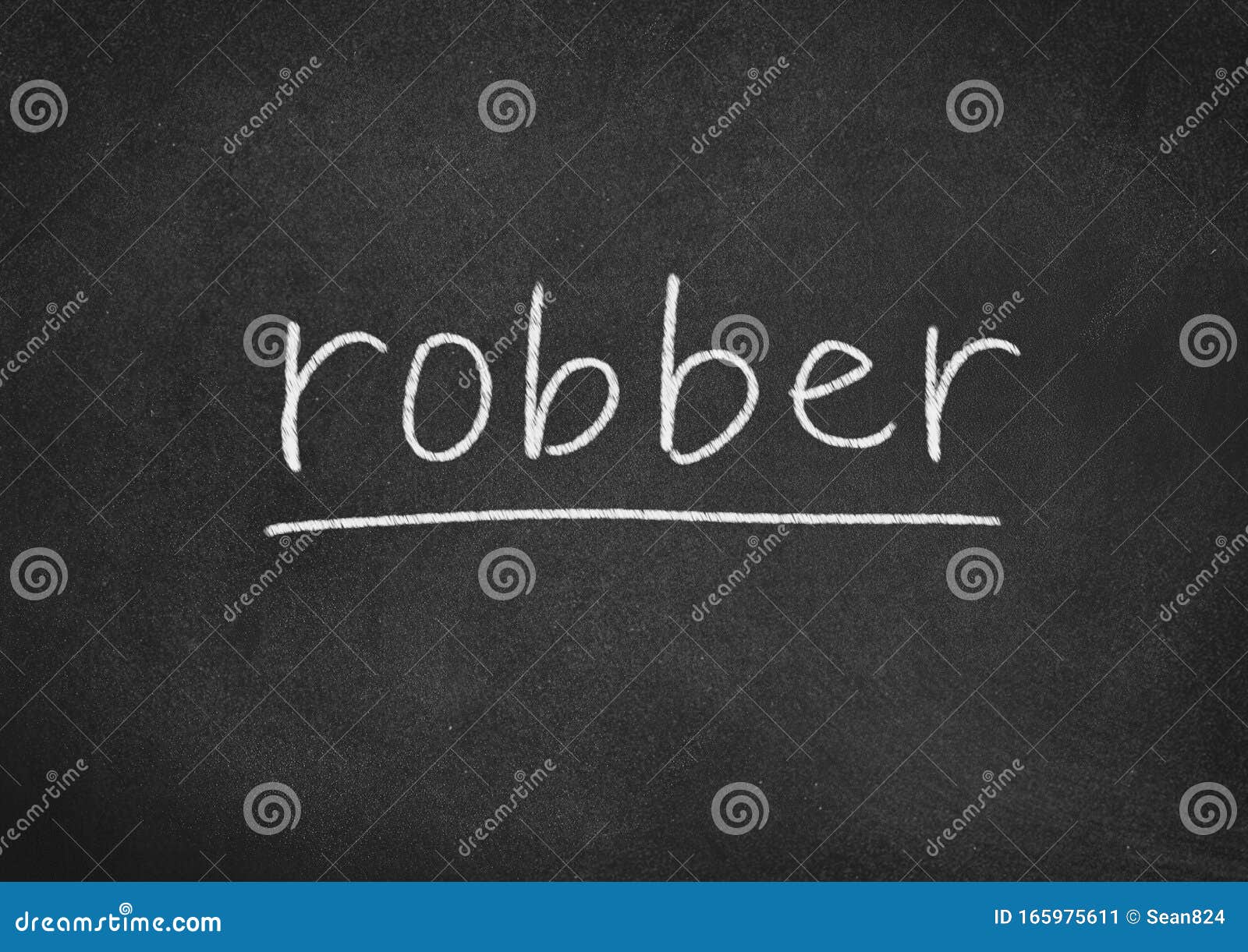Robber stock image. Image of chalk, abstract, education - 165975611