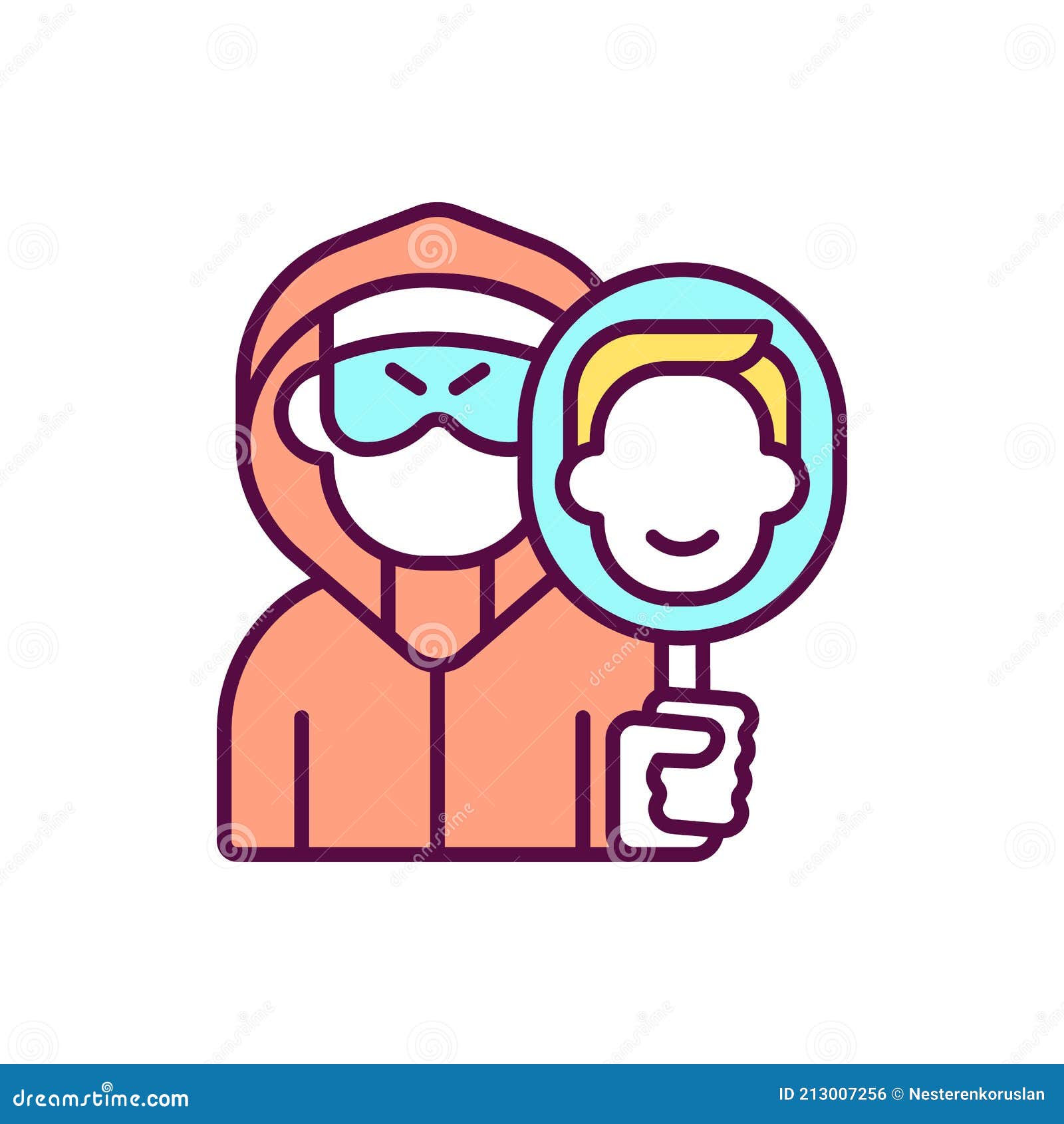 Identifying Personal Values Brochure Template Cartoon Vector ...