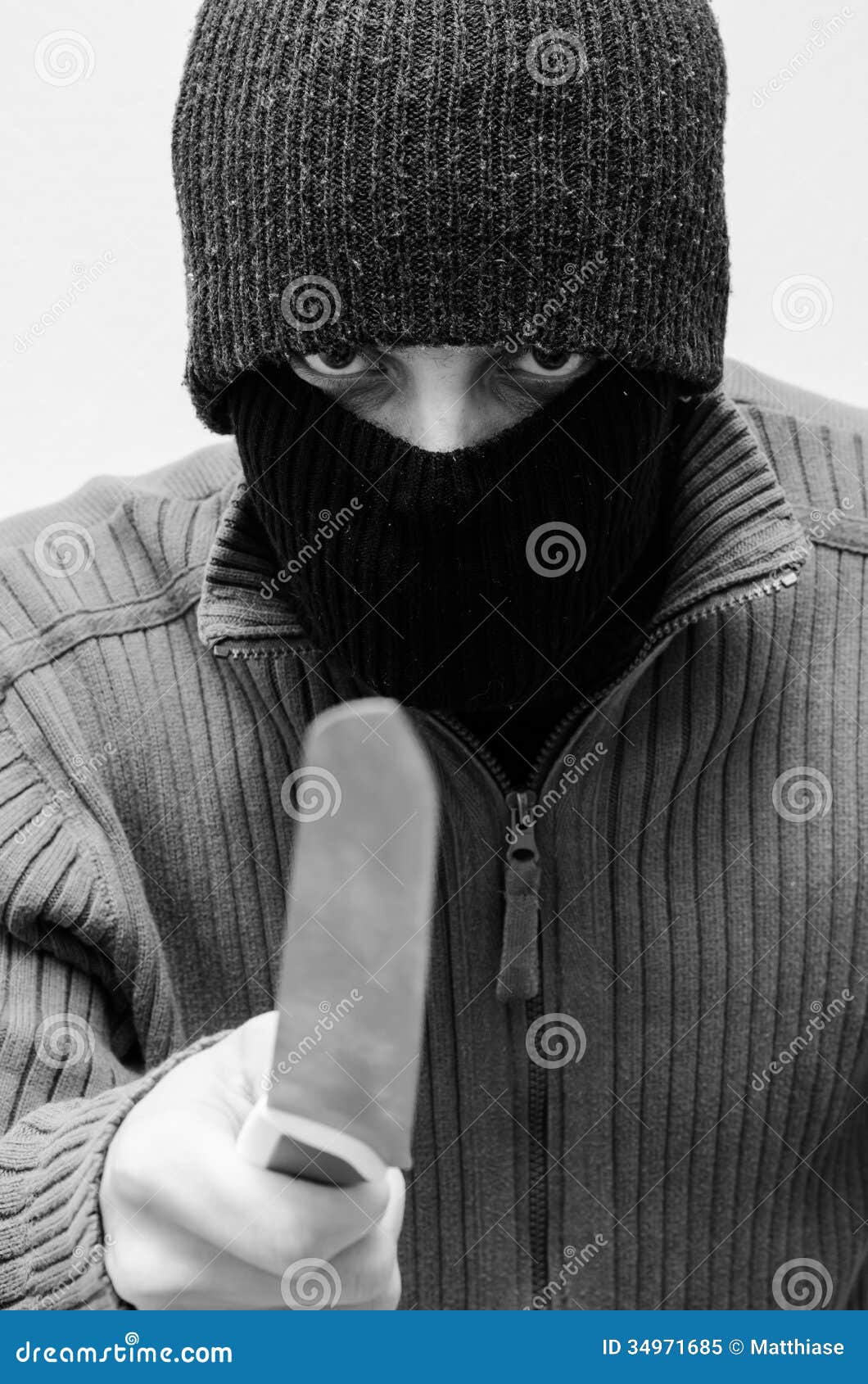 Robber stock image. Image of emotions, unknown, assault - 34971685