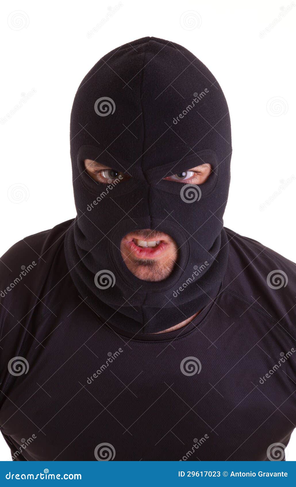 Robber with masked stock image. Image of gunslinger, militant - 29617023