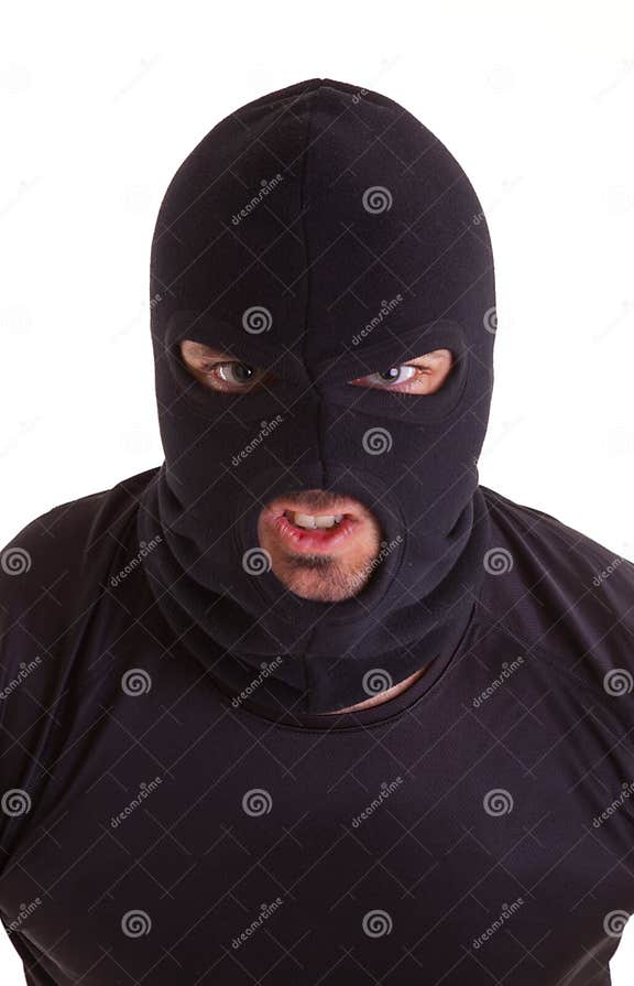 Robber with masked stock image. Image of gunslinger, militant - 29617023