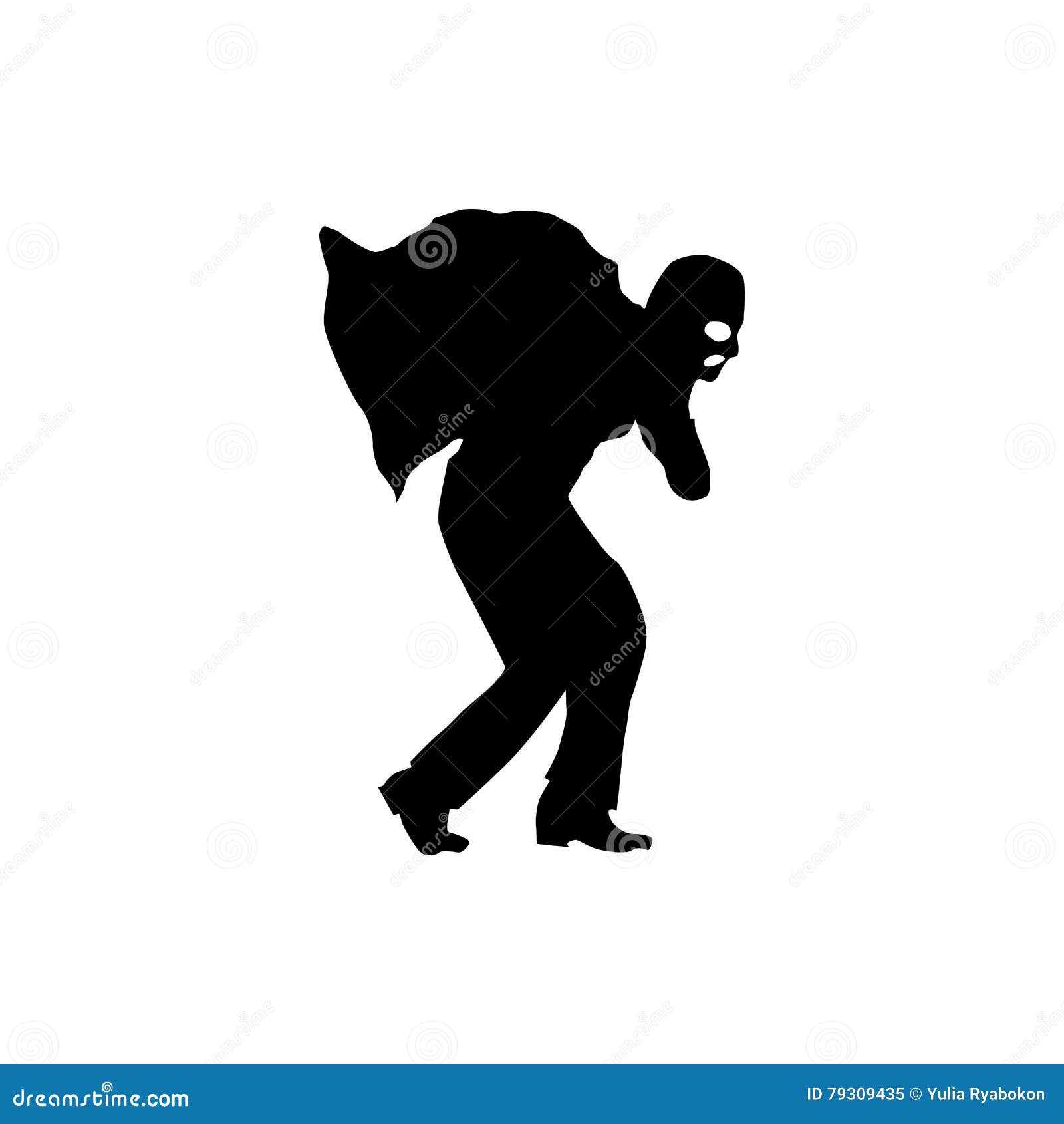 Thief Clipart Black And White