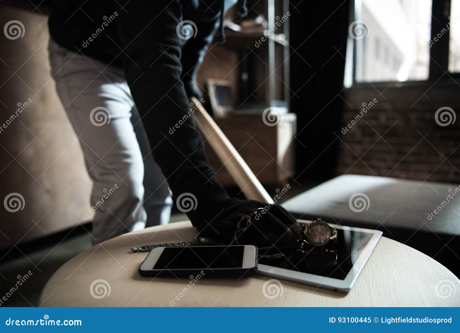 Robber Stealing Notebook Computer Stock Photography | CartoonDealer.com ...