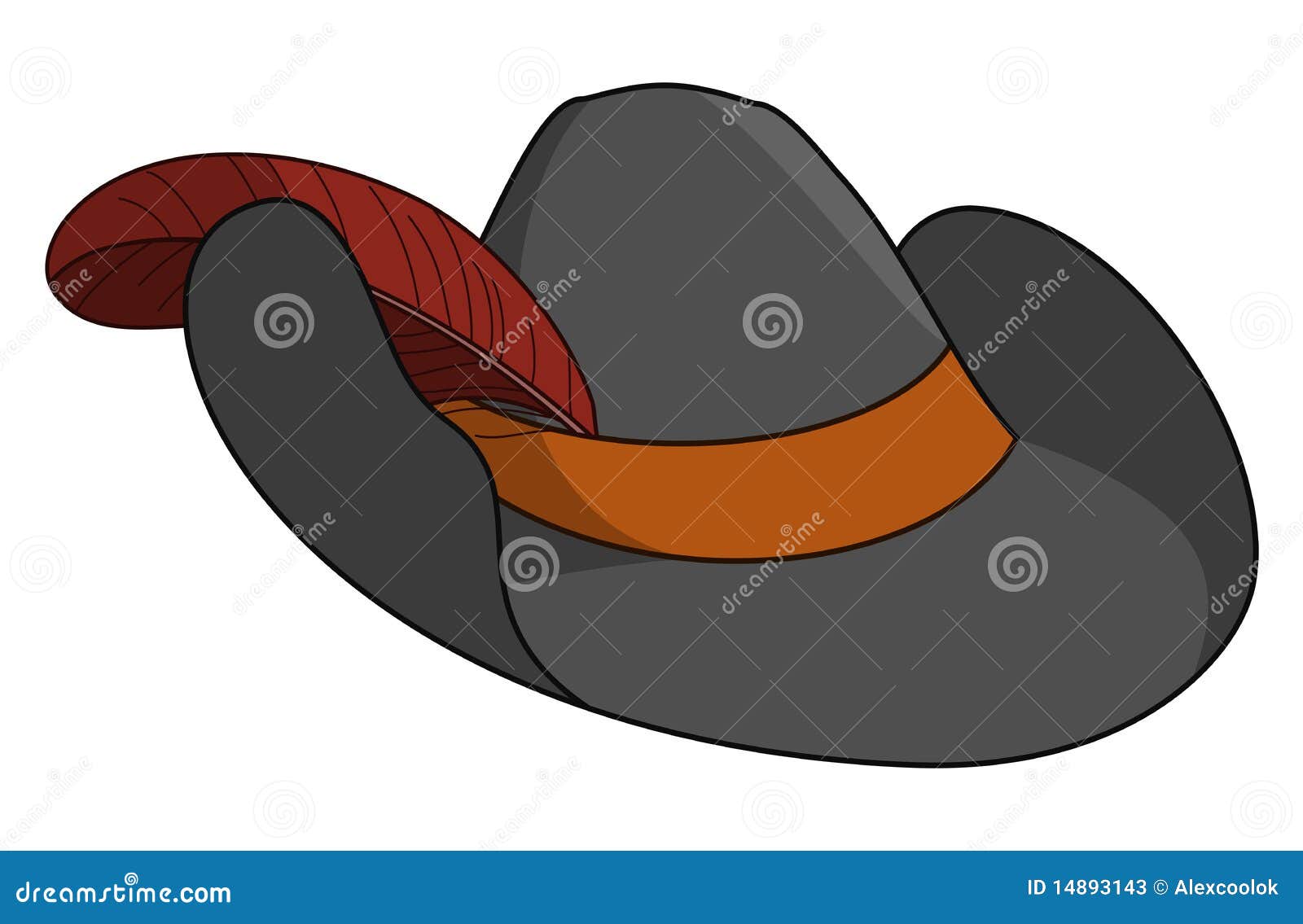 Robbers Hat Cartoon Vector | CartoonDealer.com #14893143
