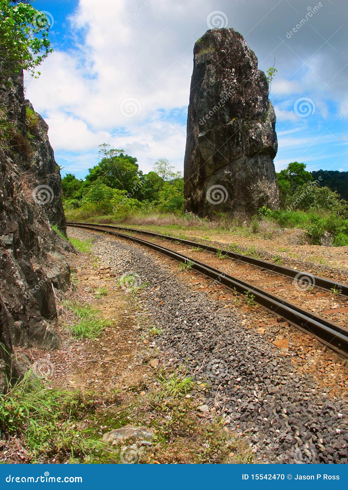 Robbs Monument - Queensland, Australia Stock Photo - Image of rock ...
