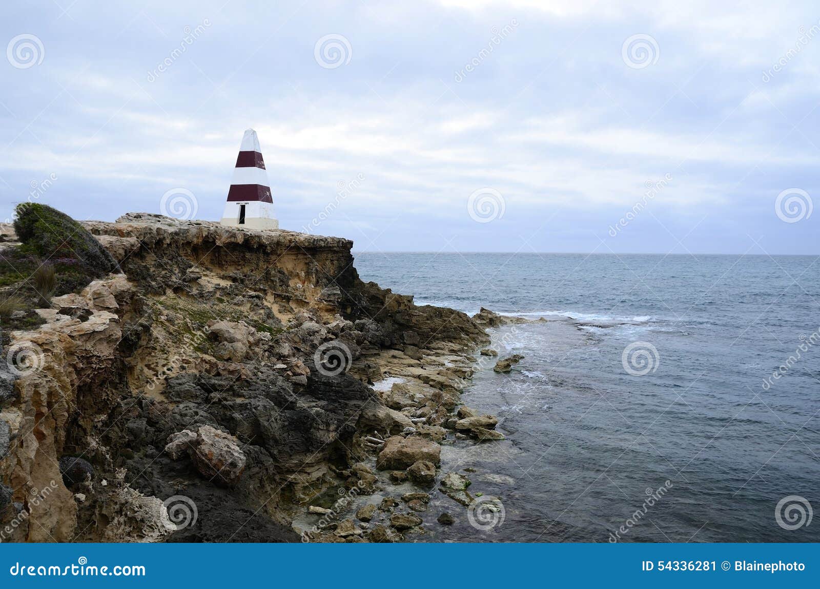 Robe Obelisk stock image. Image of seaside, daytime, cove - 54336281