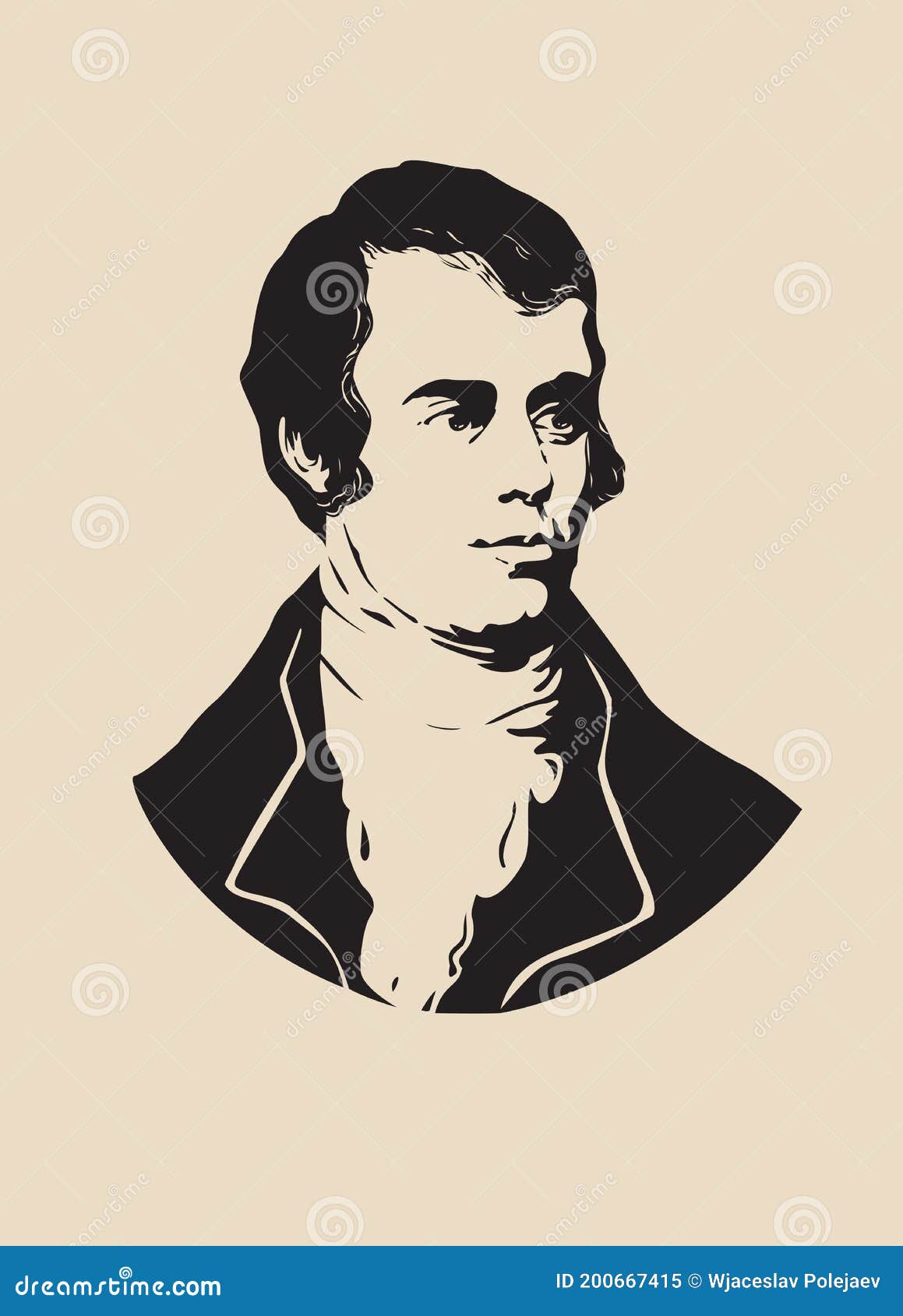 Robbie Burns Clipart