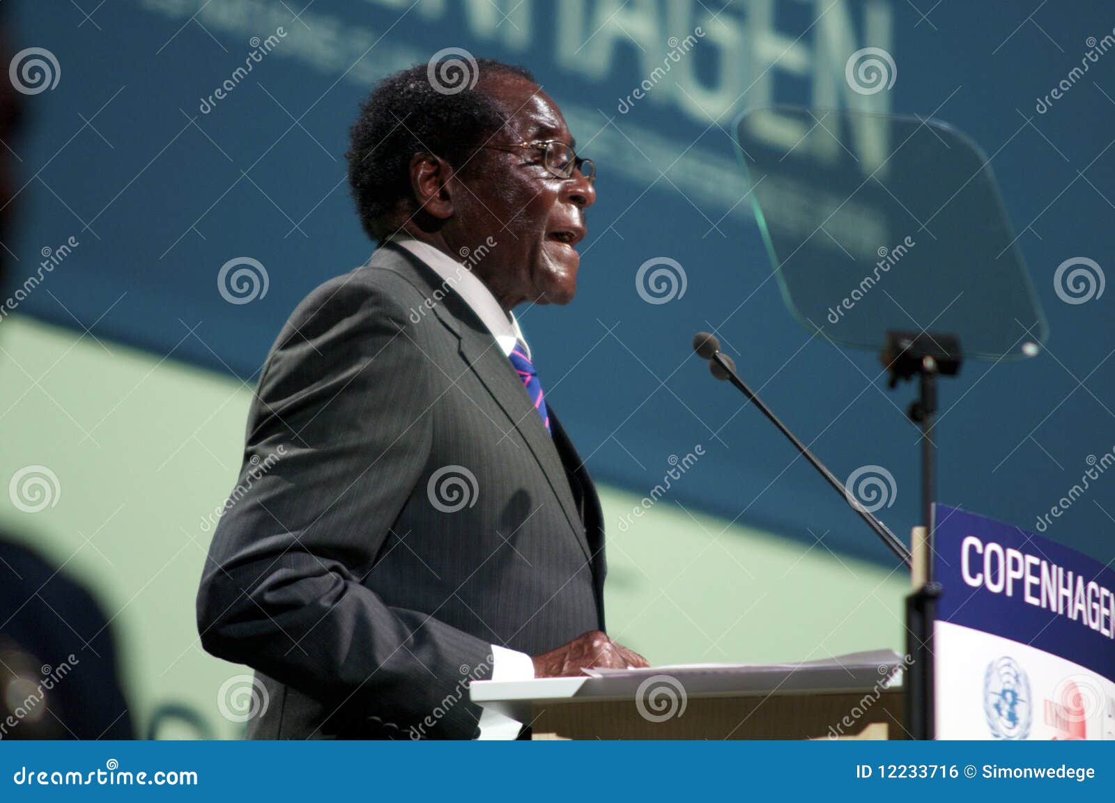 Robert Mugabe editorial photo. Image of conference, cop15 - 12233716