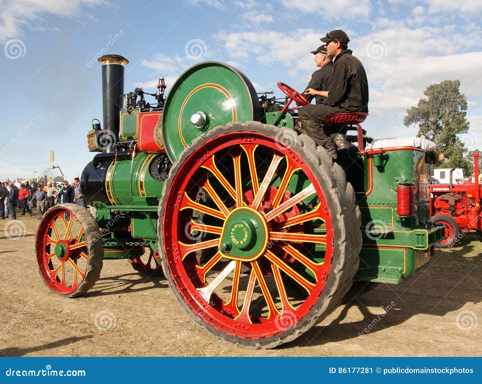 The Robey Traction Engine (12) Stock Image - Image of tractors ...