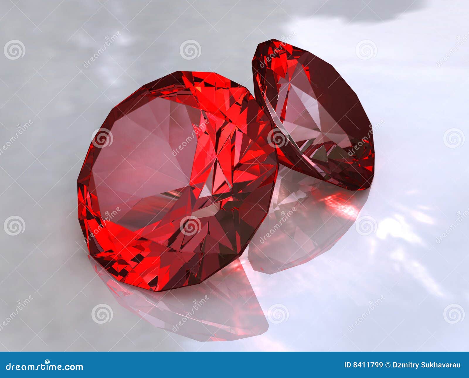 Robijn stock illustratie. Illustration of roze, edelsteen - 8411799