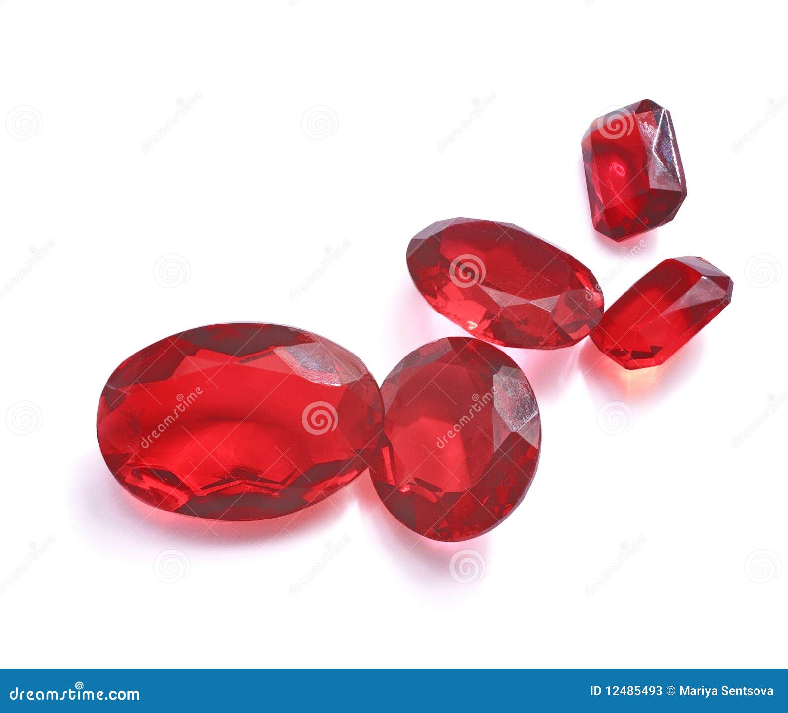 Robijnen stock afbeelding. Image of juwelen, luxe, rijkdom - 12485493