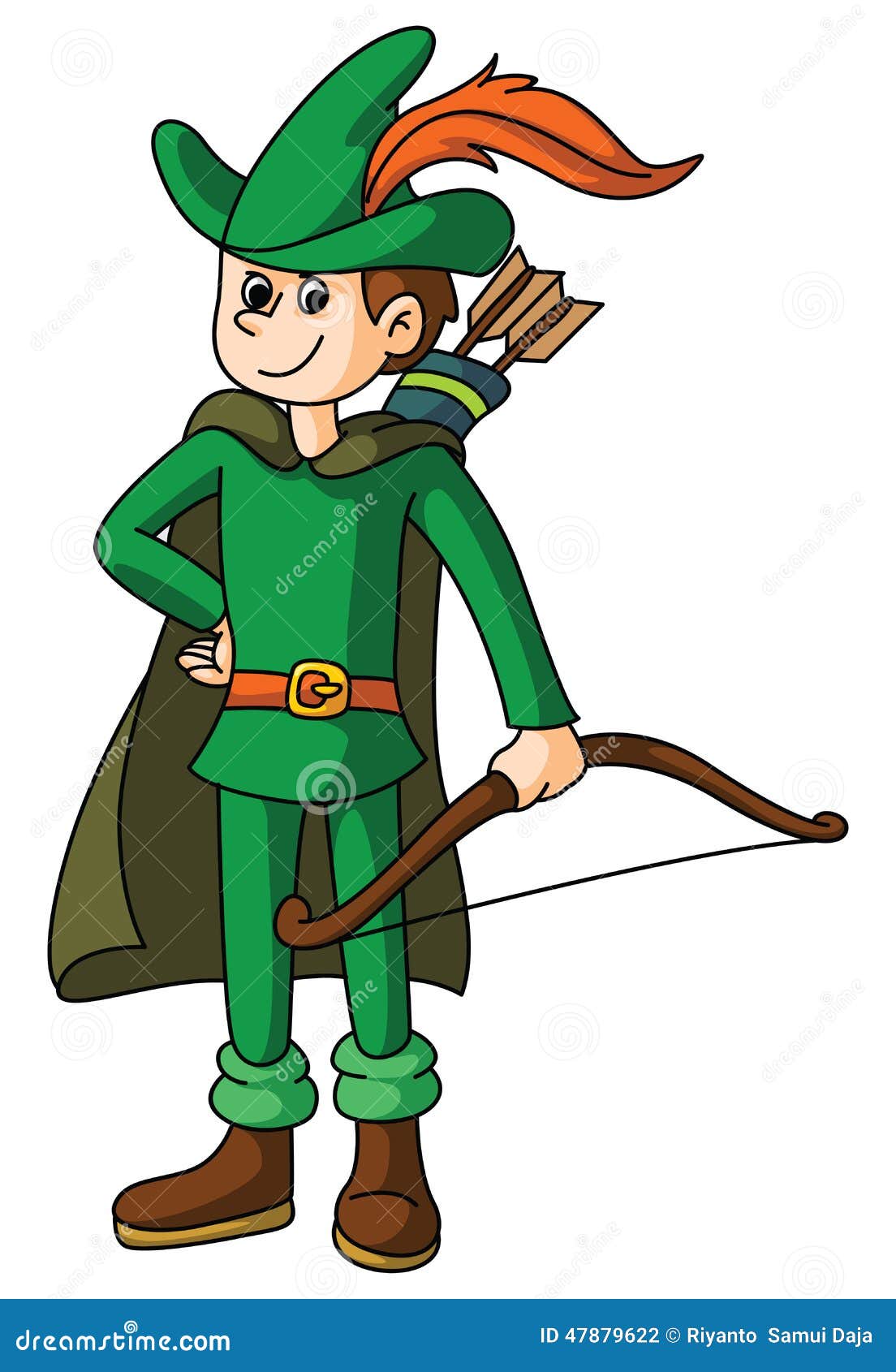 Ilustración De Robin Hood