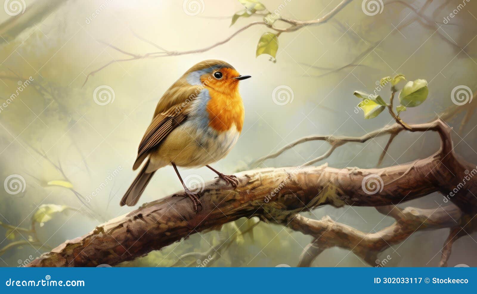 Robin Painting: Realistic Landscapes With Caricature-like Illustrations ...