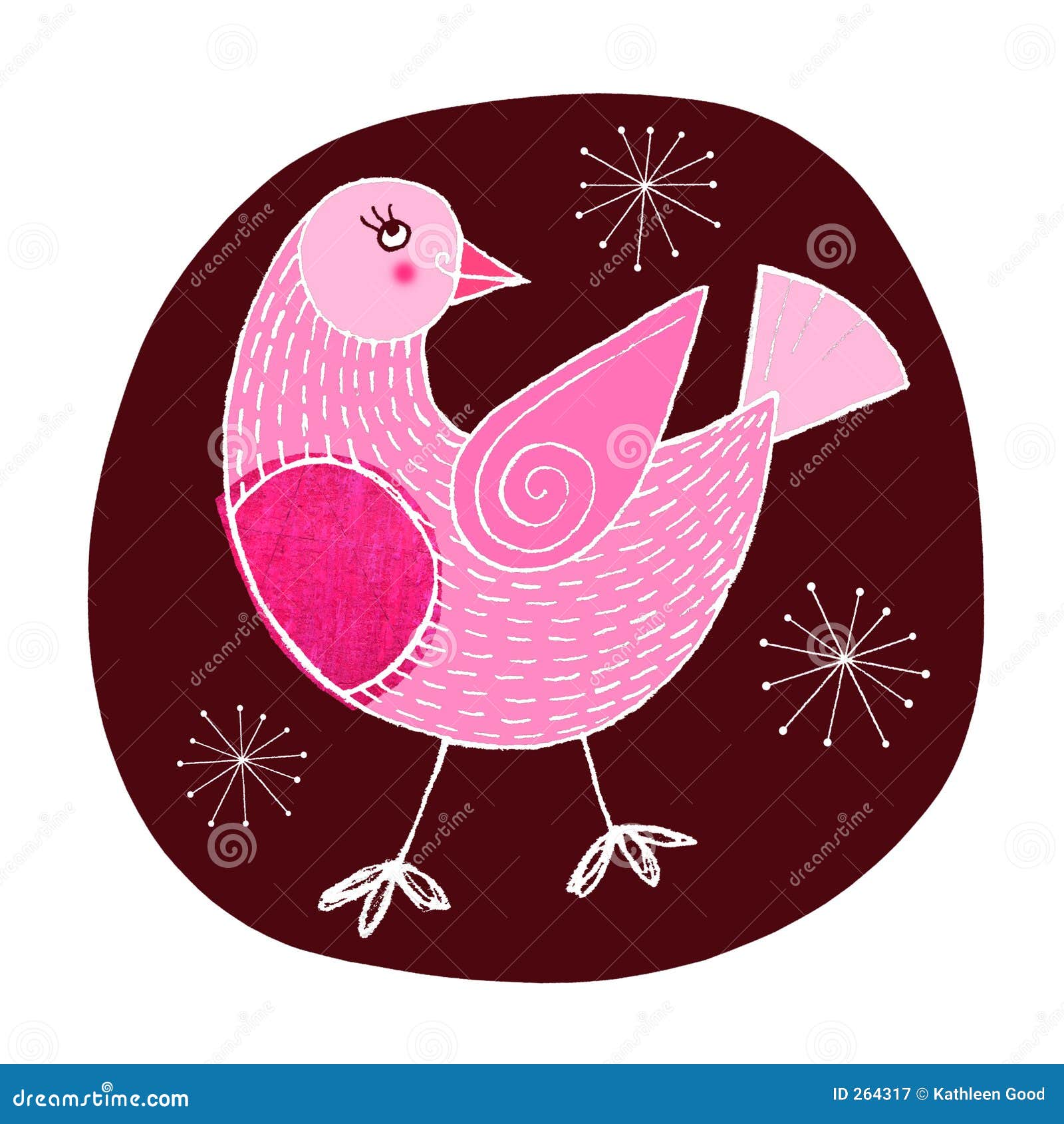 Robin Red Breast Bird, Vector Illustration, Flat Style | CartoonDealer ...