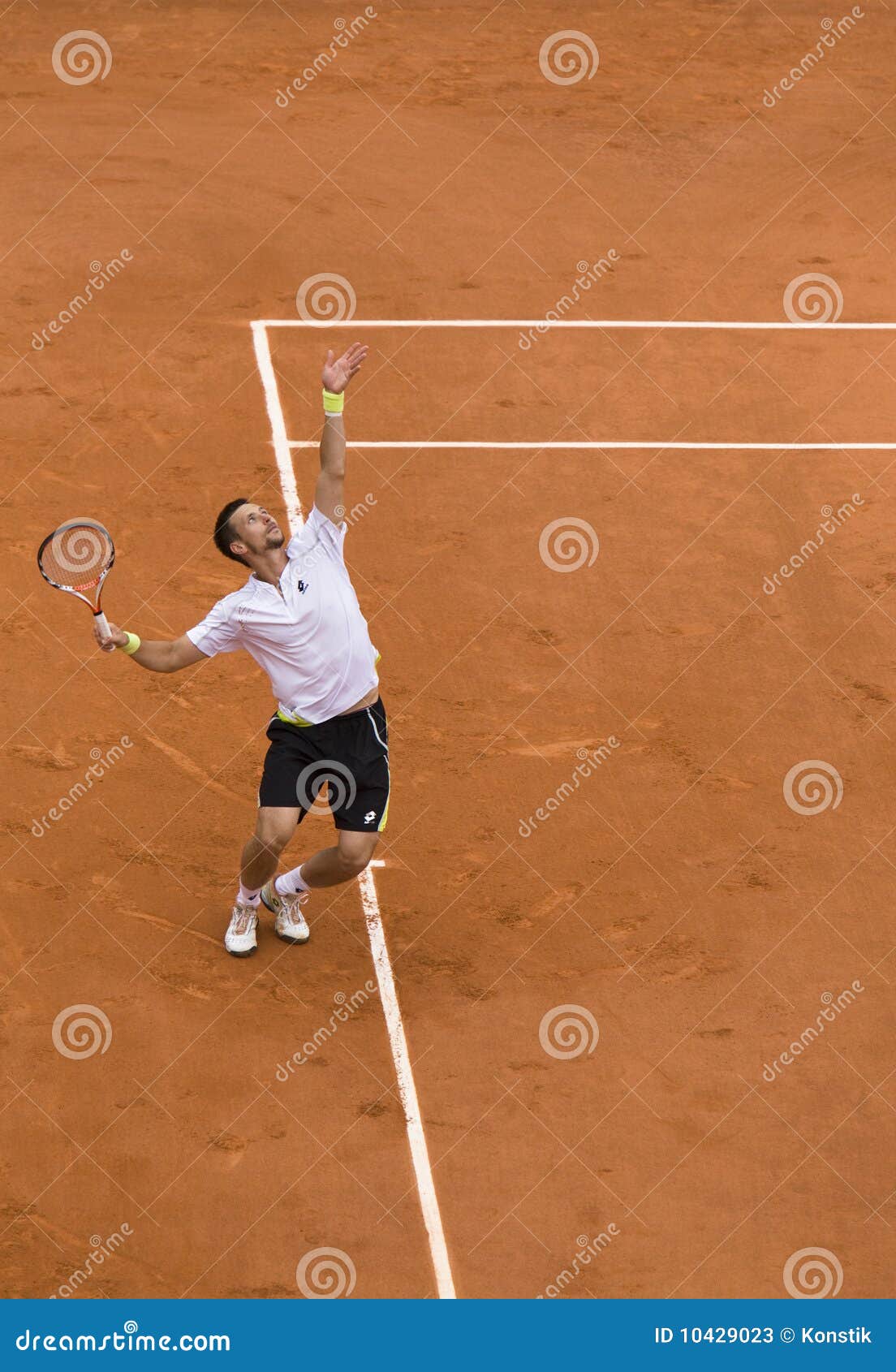 Robin Soderling of Sweden in Action at French Op Editorial Stock Photo ...