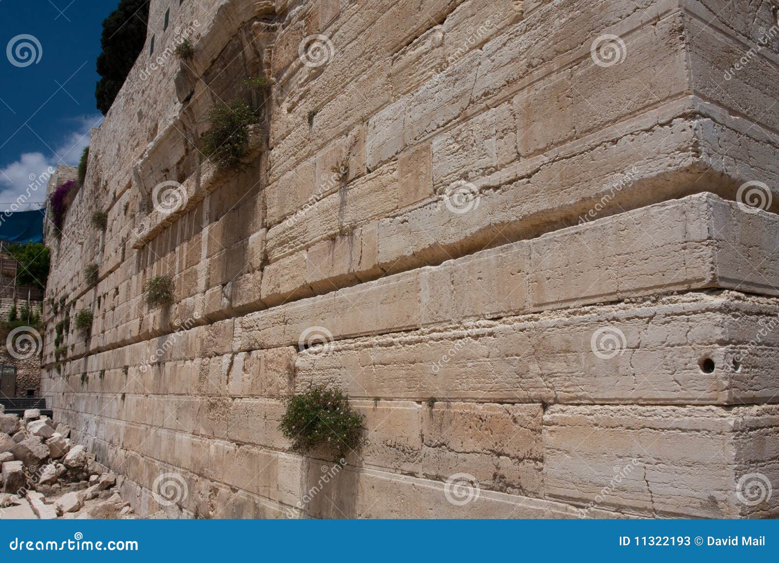 Robinson Arc, Second Jewish Temple,Jerusalem Stock Image - Image of ...