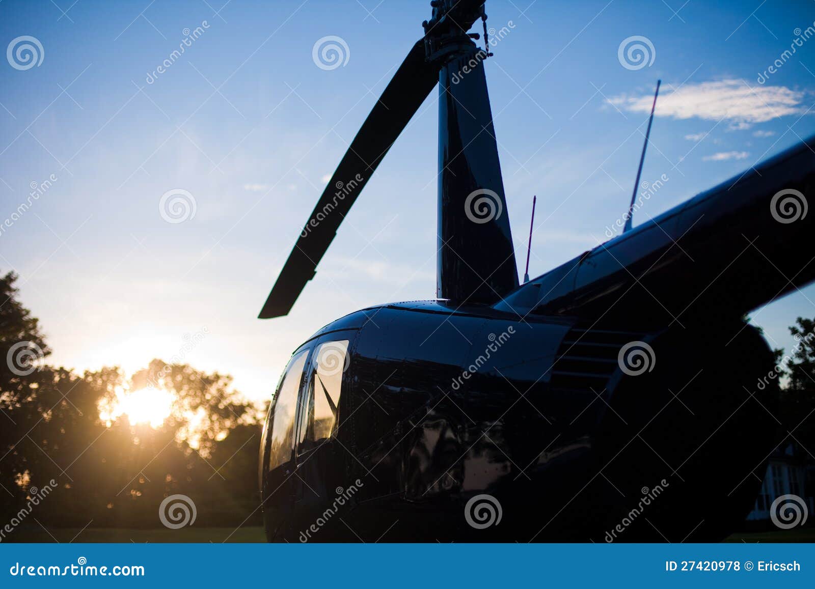 Robinson R-44 stock photo. Image of blade, front, recreational - 27420978