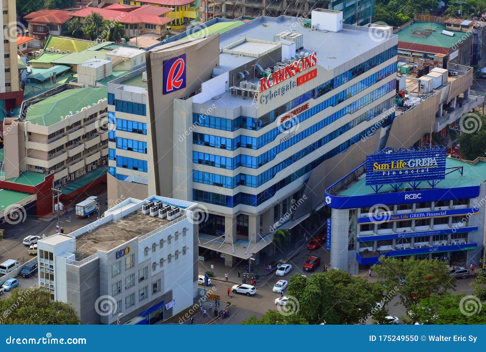Robinsons Cybergate Facade In Cebu, Philippines Editorial Image ...