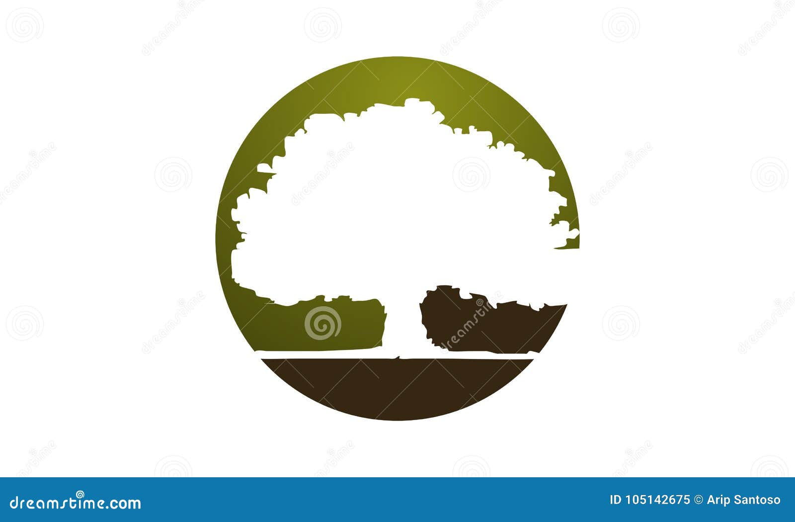 Roble Logo Design Template ilustración del vector. Ilustración de ...