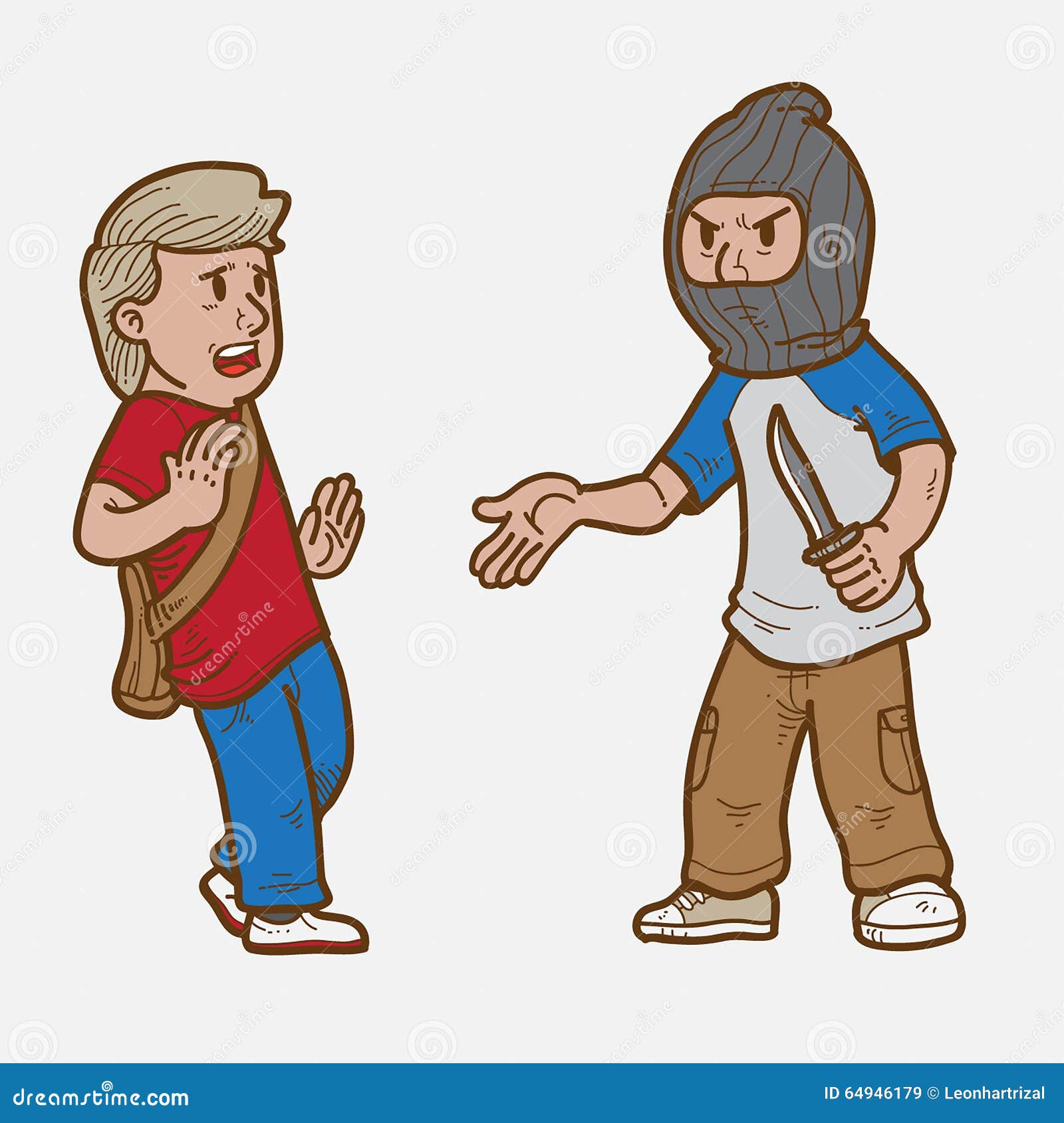 Robo ilustración del vector. Ilustración de mano, enmascarado - 64946179