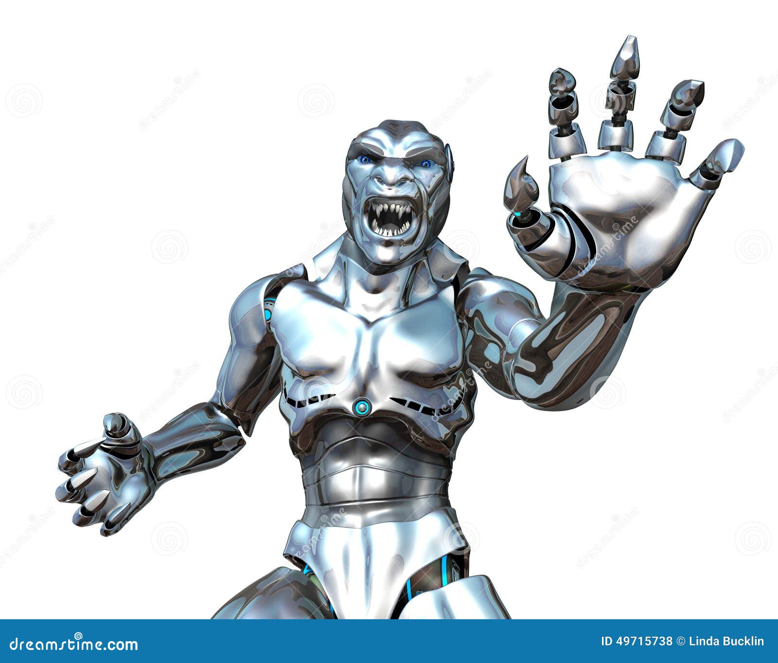 RoboMonster - Technology Gone Wild! Stock Illustration - Illustration ...