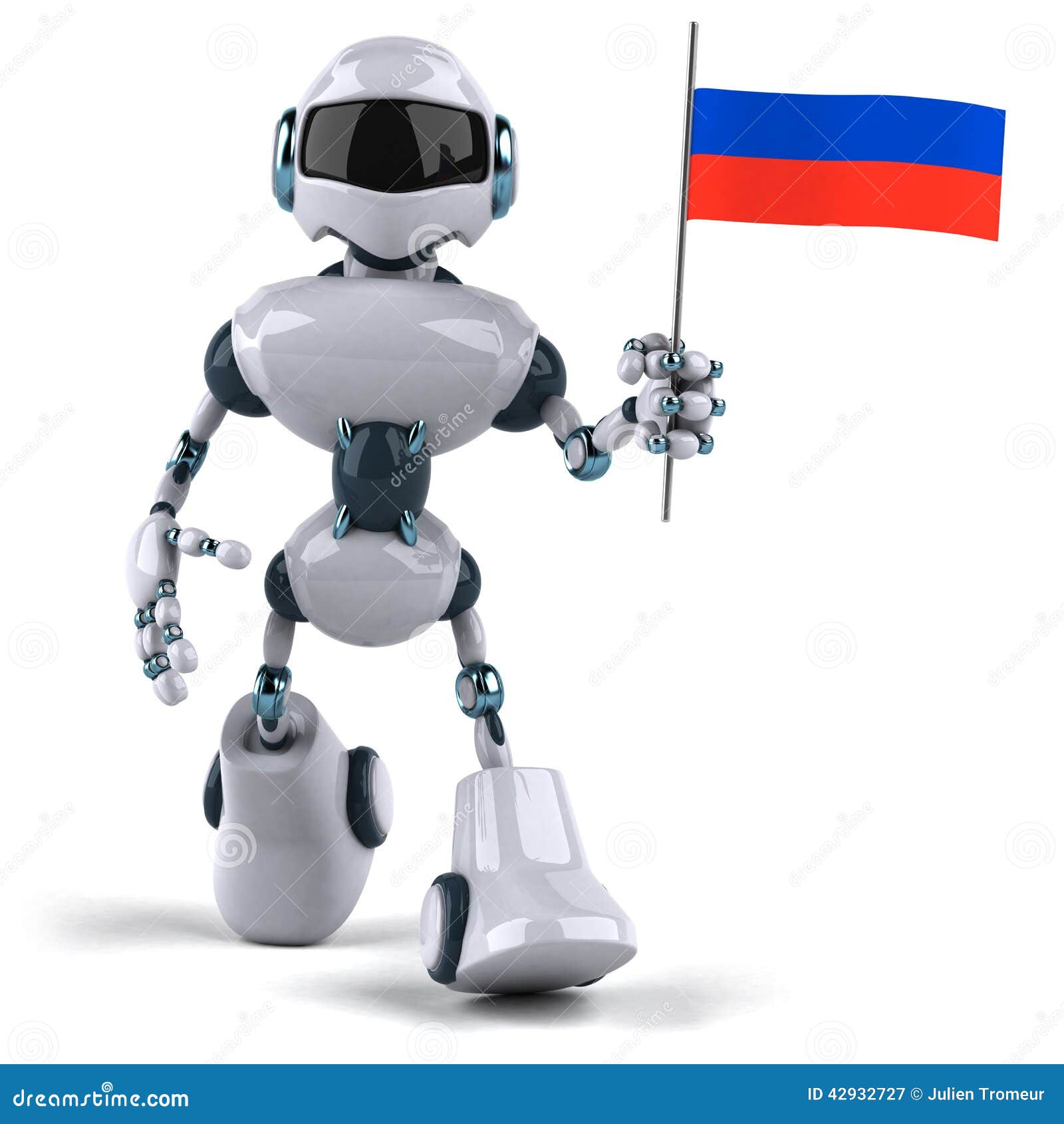 Robot stock illustration. Illustration of russian, automation - 42932727
