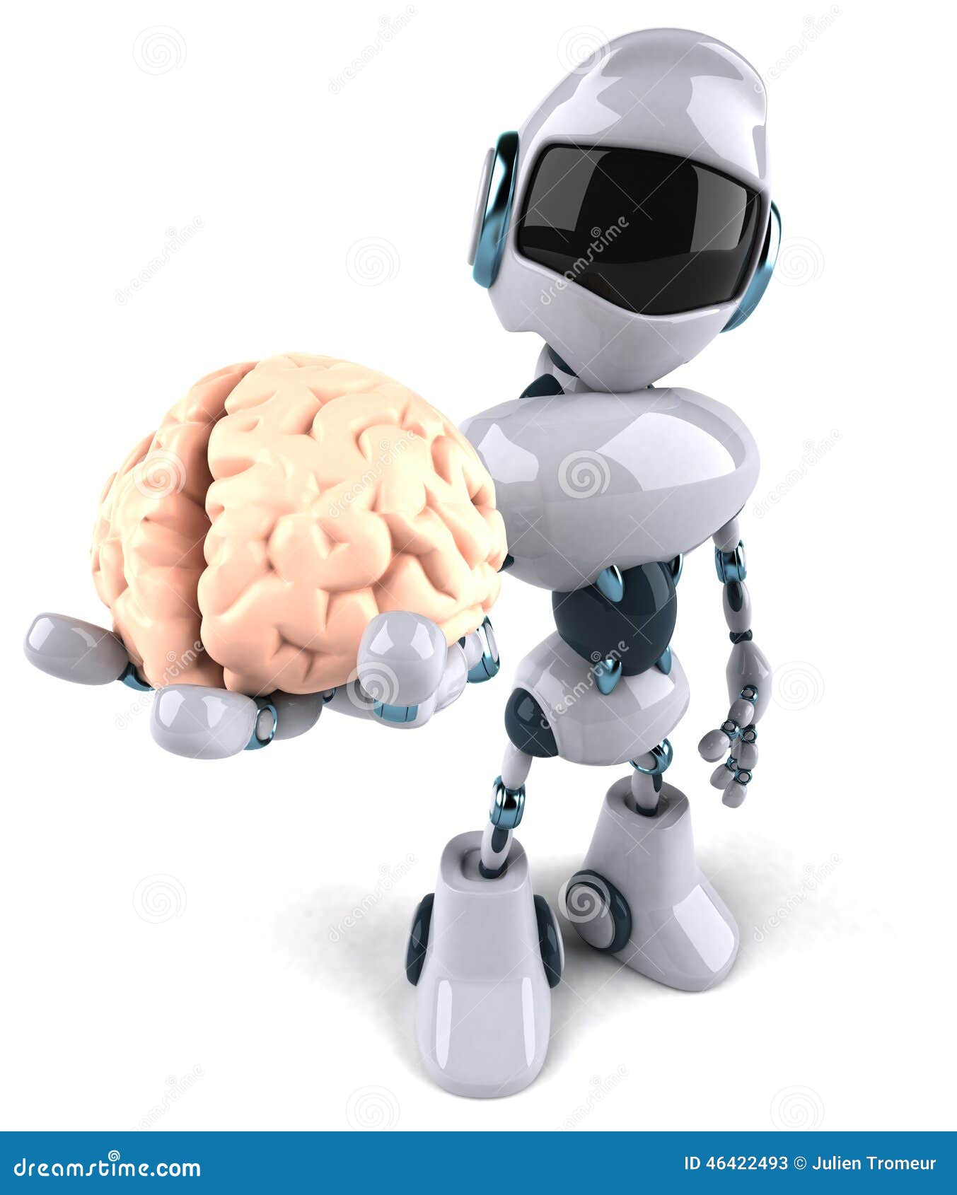 Robot stock illustration. Illustration of robotic, modern - 46422493