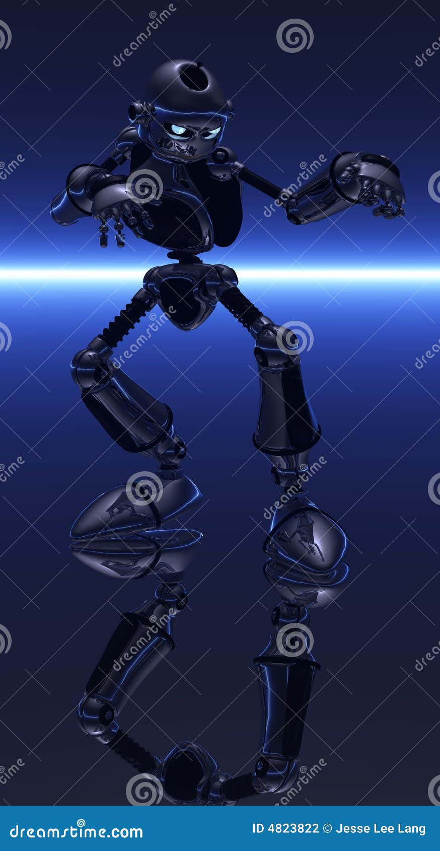 Robot stock illustration. Illustration of graphic, robots - 4823822