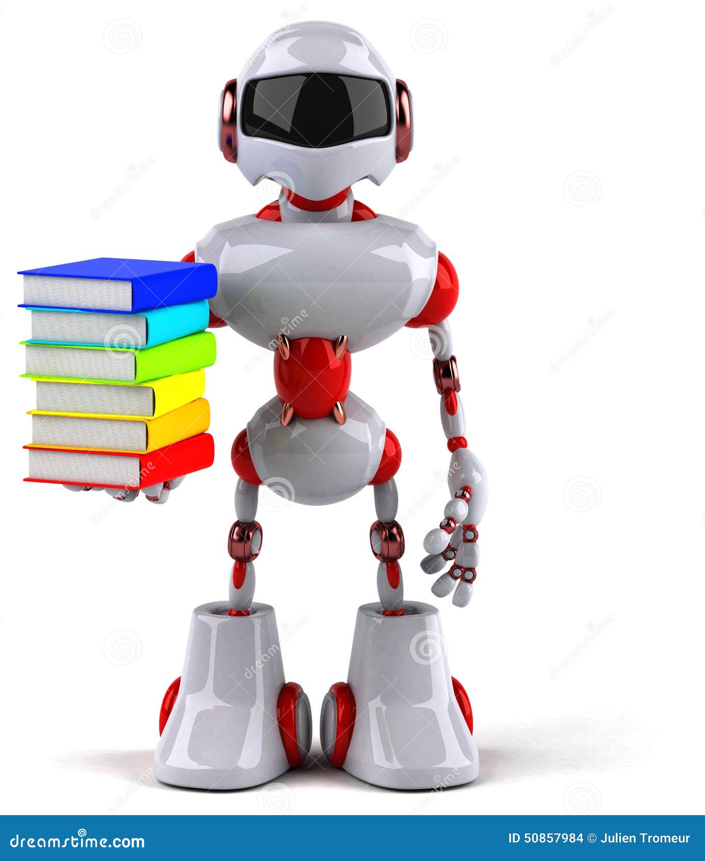 Robot stock illustration. Illustration of concept, technology - 50857984