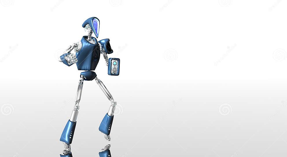 Robot stock illustration. Illustration of machine, jesse - 5994605