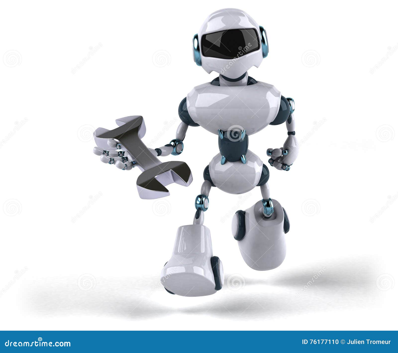 Robot illustration stock. Illustration of robotique, robot - 76177110