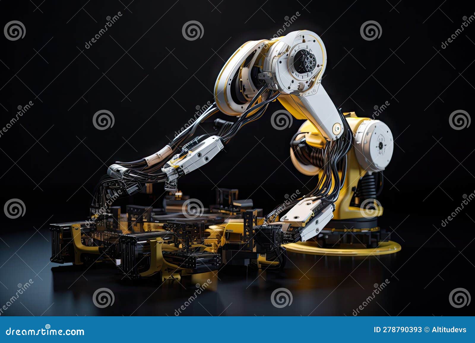 Robot Arm, Building Intricate Structure with Fast and Precise Movements ...