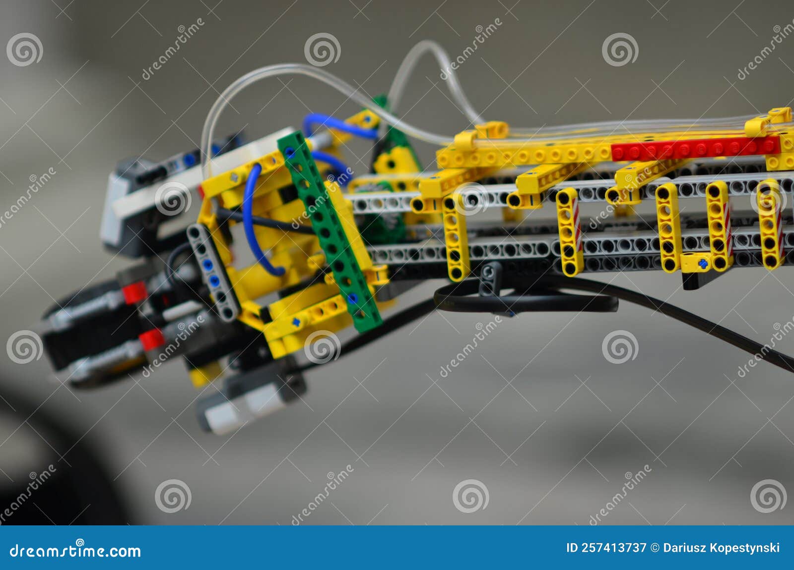 Robot arm construction stock image. Image of hobby, electric - 257413737