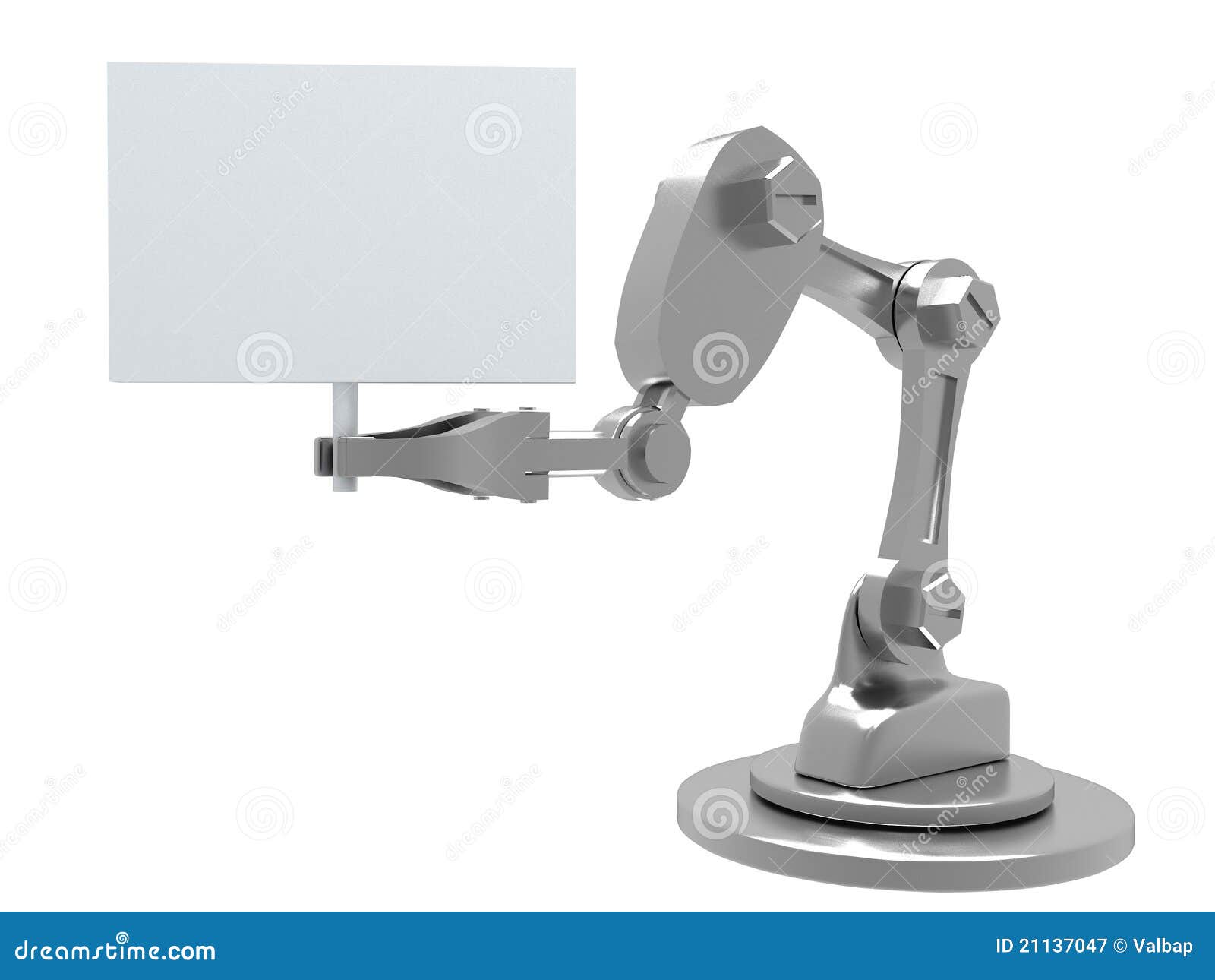 Robot Arm Grabbing Artificial Intelligence Acronym Cartoon Vector ...