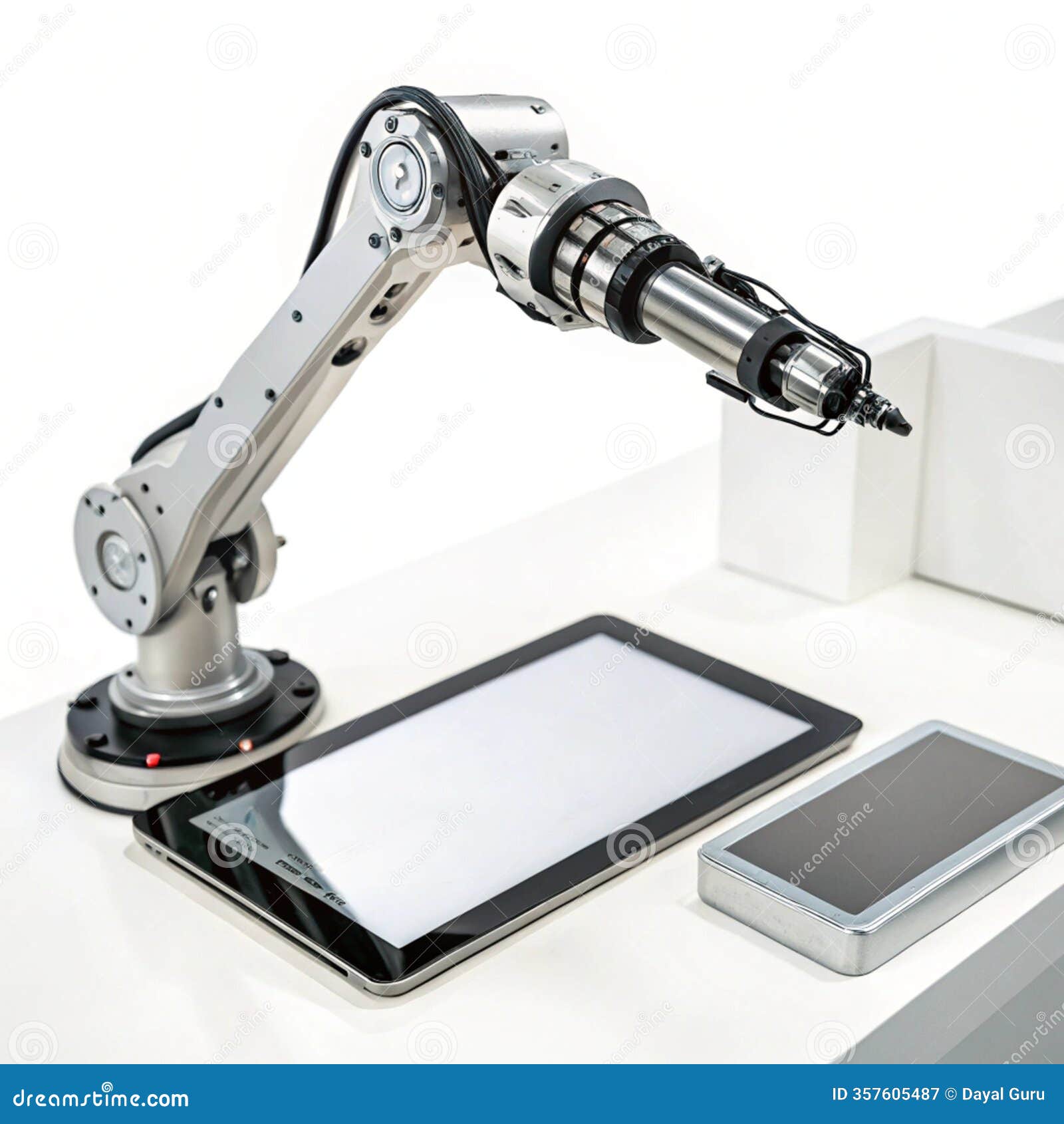 Manipulating. Robot Technology Controlling People. Growth In Na New Era ...