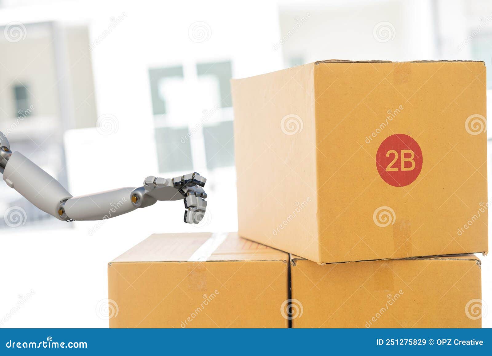 Robot Arm Object for Manufacturing Industry Technology Product Export ...