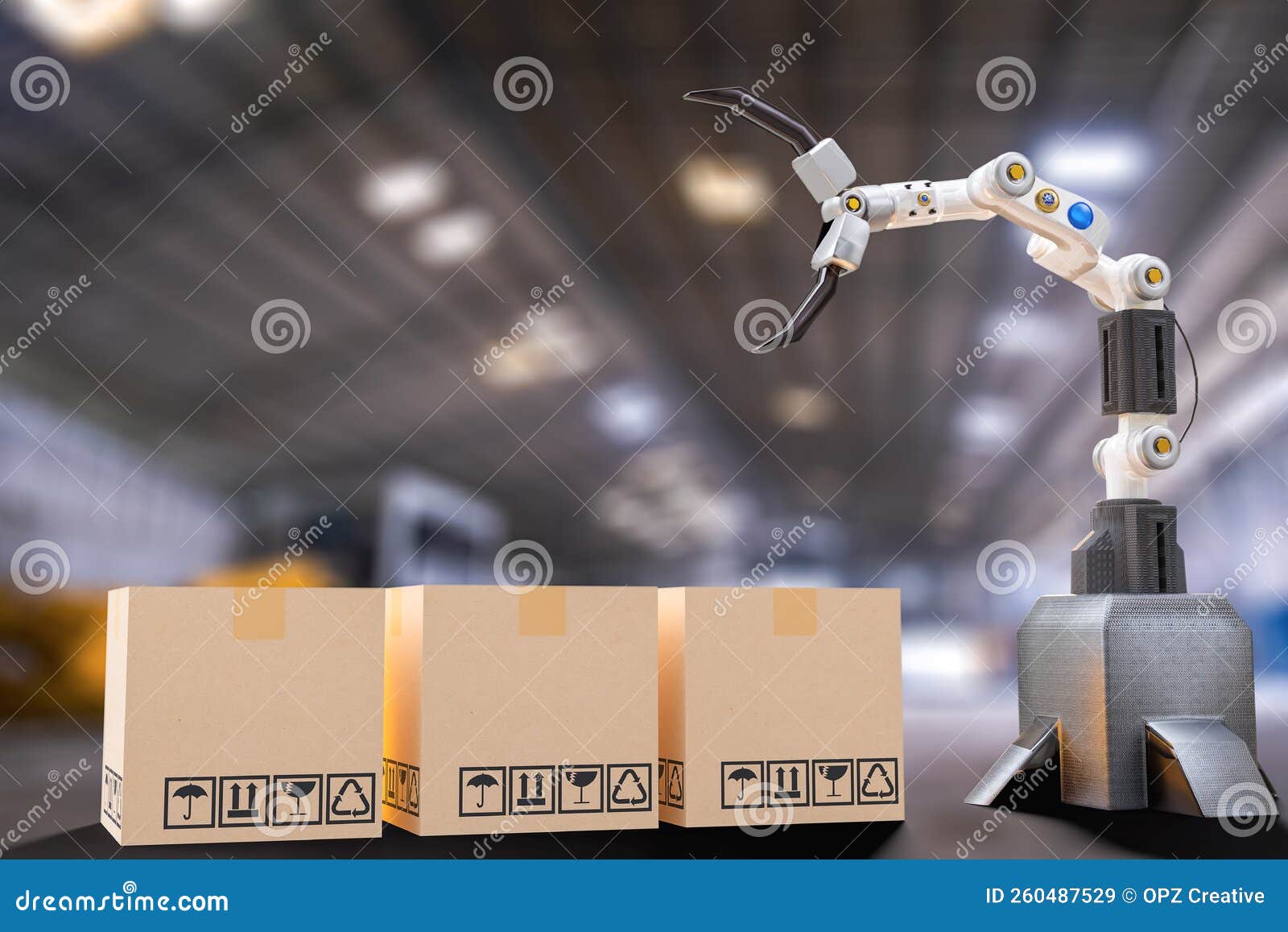 Robot Arm Object for Manufacturing Industry Technology Product Export ...