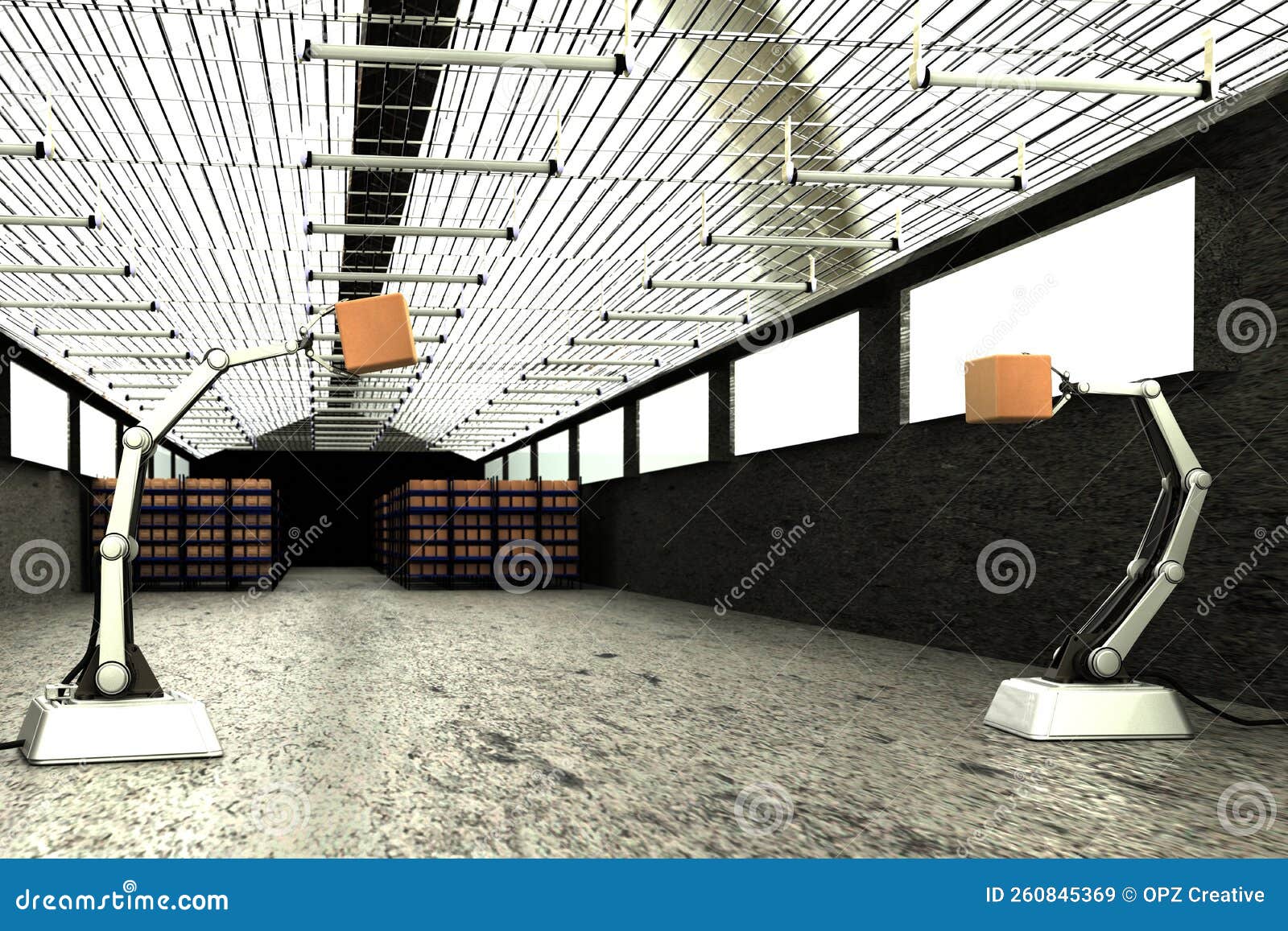 Robot Arm Object for Manufacturing Industry Technology Product Export ...