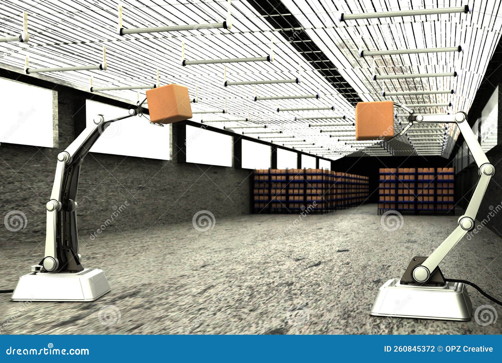 Robot Arm Object for Manufacturing Industry Technology Product Export ...