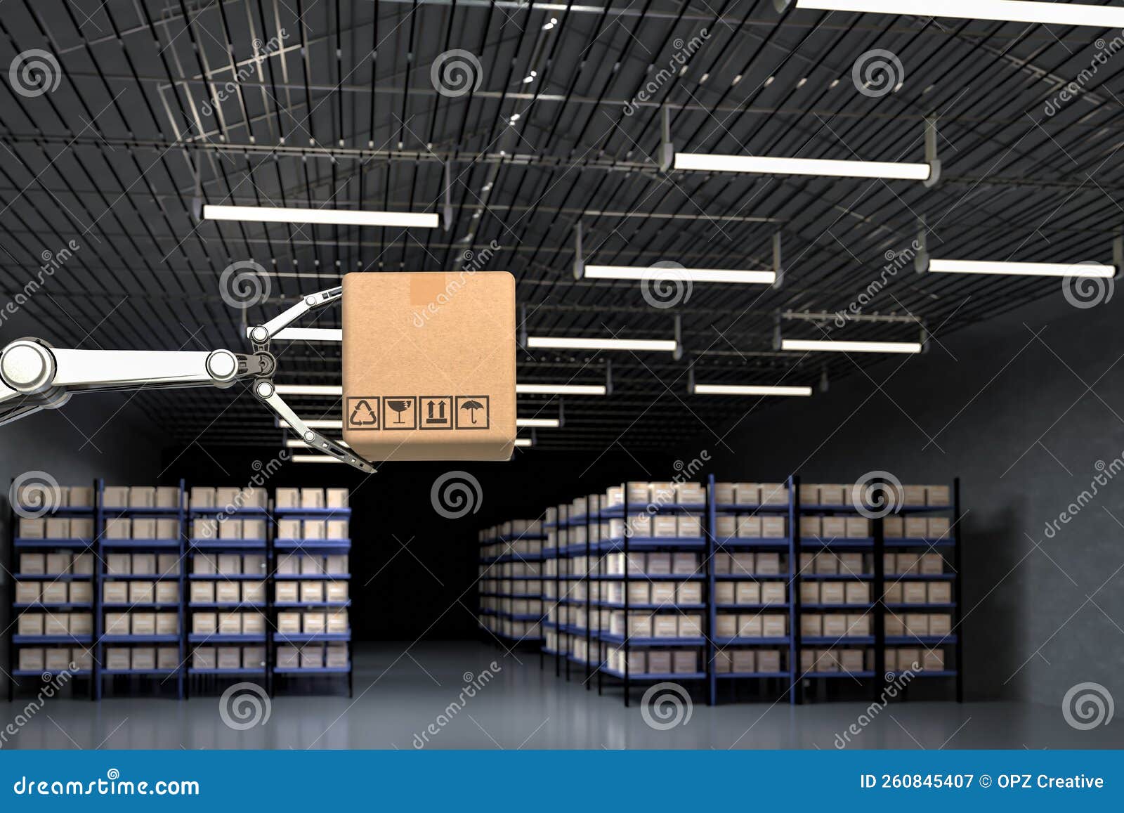 Robot Arm Object for Manufacturing Industry Technology Product Export ...