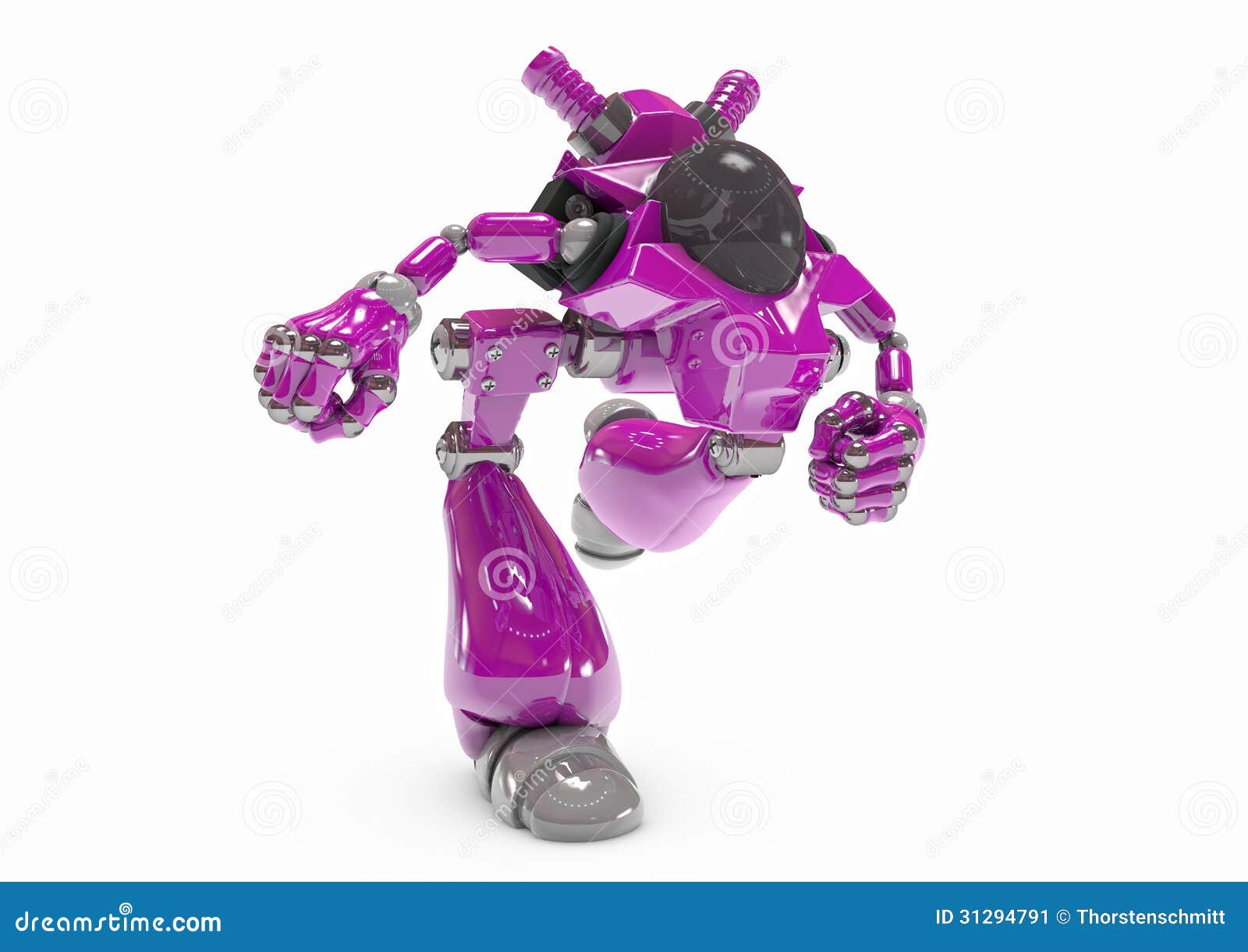 Robot Artificial Intelligence Virus Protection Stock Illustration ...
