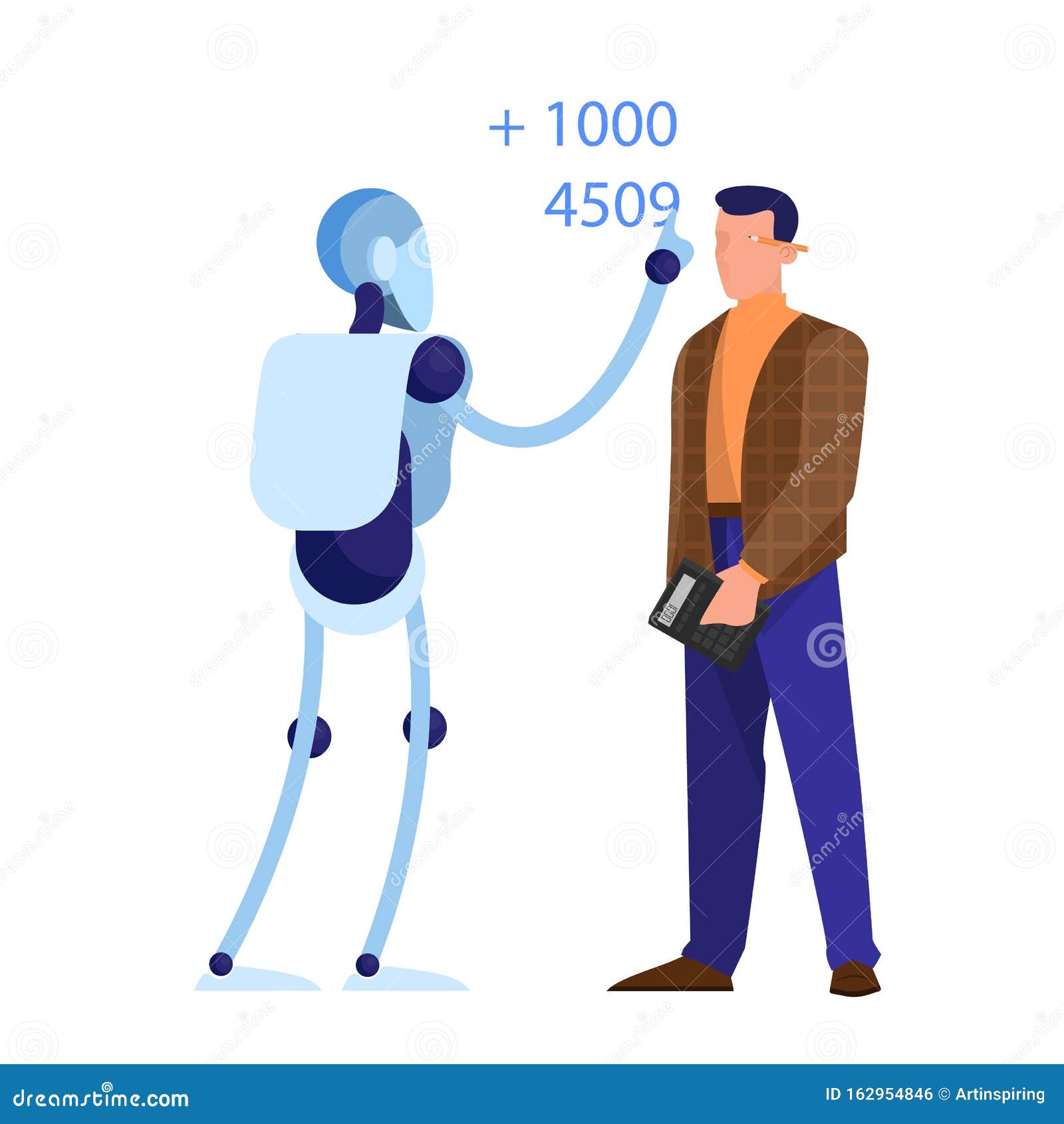 Bookkeeper Cartoon Vector | CartoonDealer.com #11447797